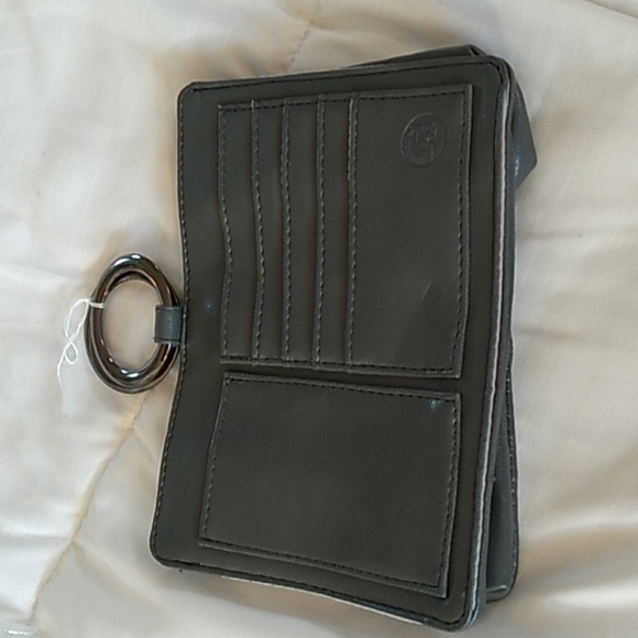 Pouchee | Bags | Pouchee Grey Expandable Card Purse Organizer | Poshmark